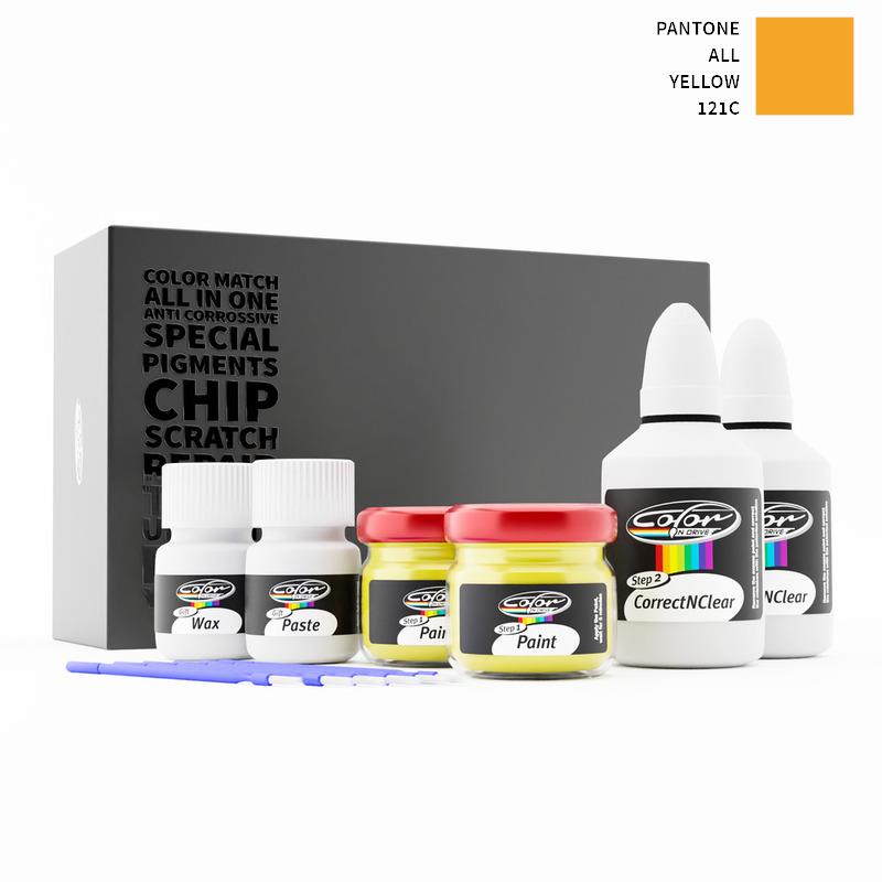 Pantone ALL Yellow 121C Touch Up Paint Kit | Pantone Touch Up Paint ...