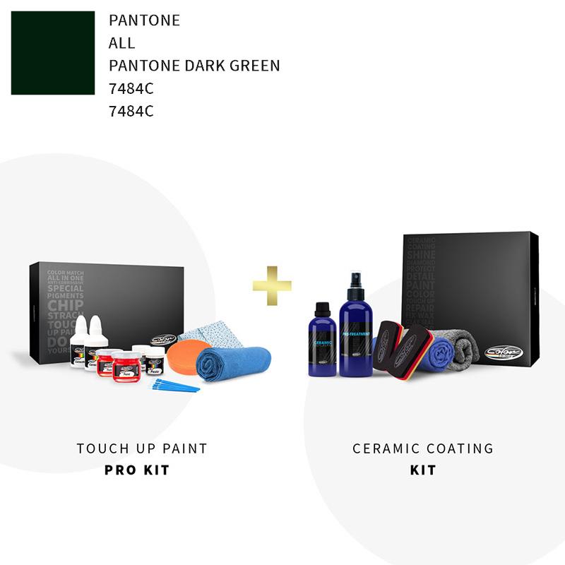 Pantone ALL Pantone Dark Green 7484C 7484C Touch Up Paint Kit | Pantone ...