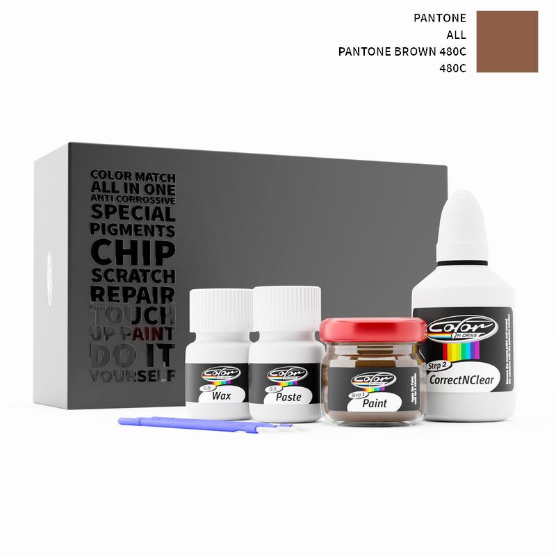 Pantone ALL Pantone Brown 480C 480C Lackstift – Perfekte Lackpflege ...
