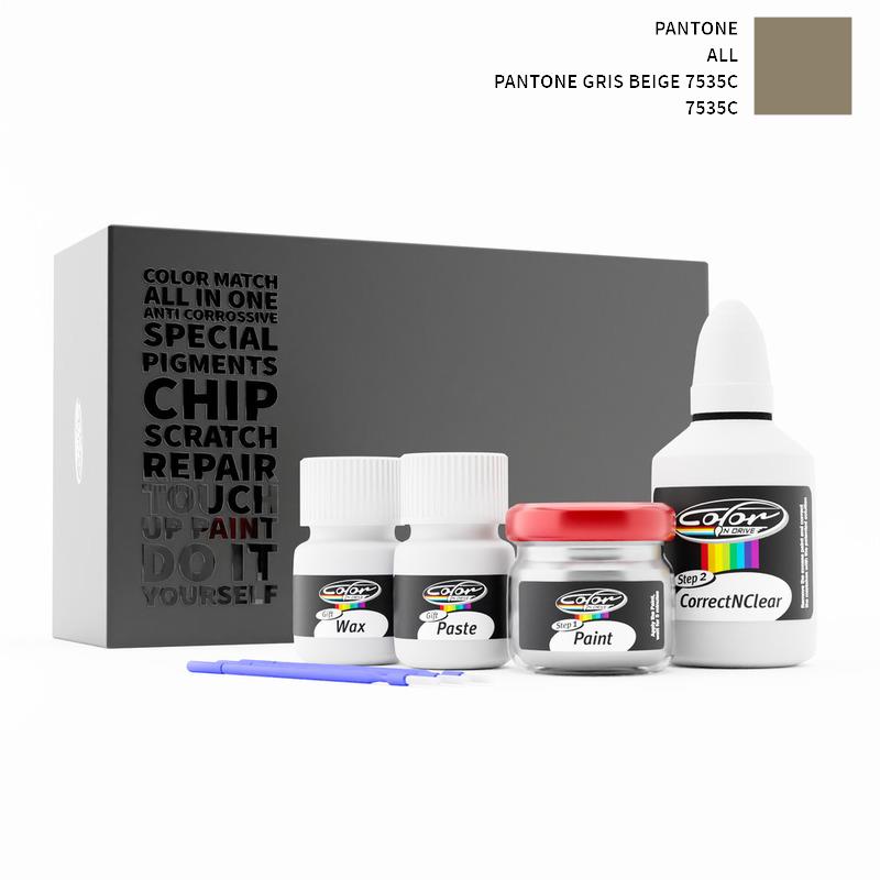 Pantone ALL Pantone Gris Beige 7535C 7535C Lackstift-Reparatur-Set ...
