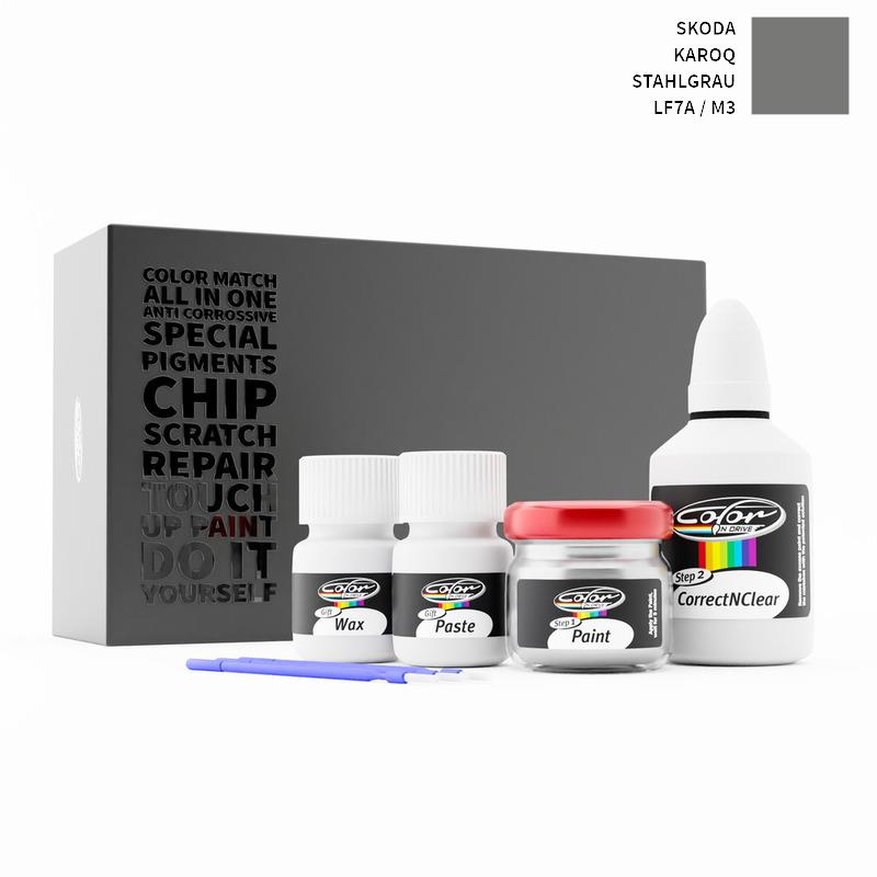 Skoda Karoq Stahlgrau LF7A / M3 Lackstift – Perfekte Lackpflege | Color ...