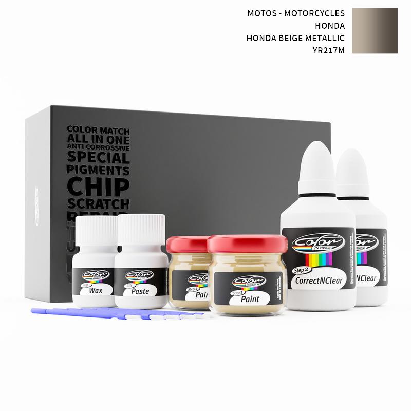 Motos - Motorcycles Honda Honda Beige Metallic YR217M Lackstift ...