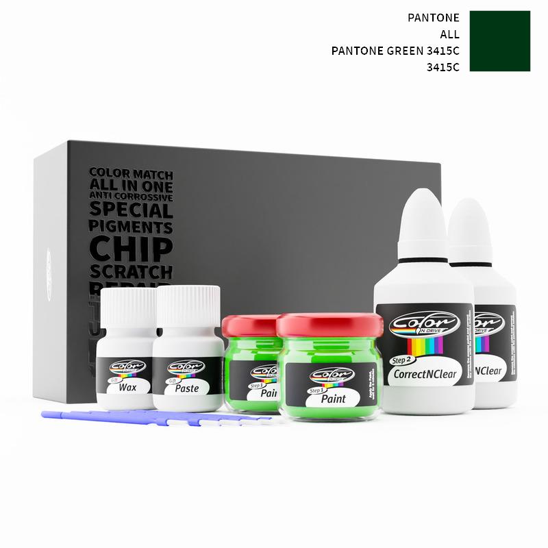 Pantone ALL Pantone Green 3415C 3415C Lackstift – Perfekte Lackpflege ...