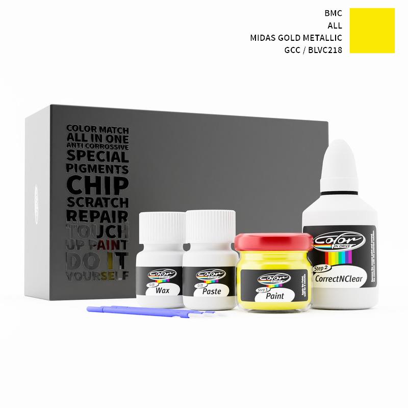 BMC ALL Midas Gold Metallic GCC / BLVC218 Touch Up Paint Kit | BMC ...