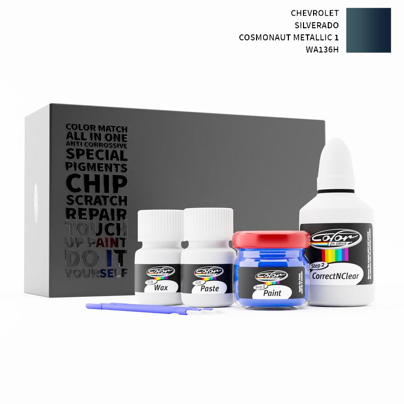 Chevrolet Silverado Cosmonaut Metallic 1 WA136H Touch Up Paint Kit ...