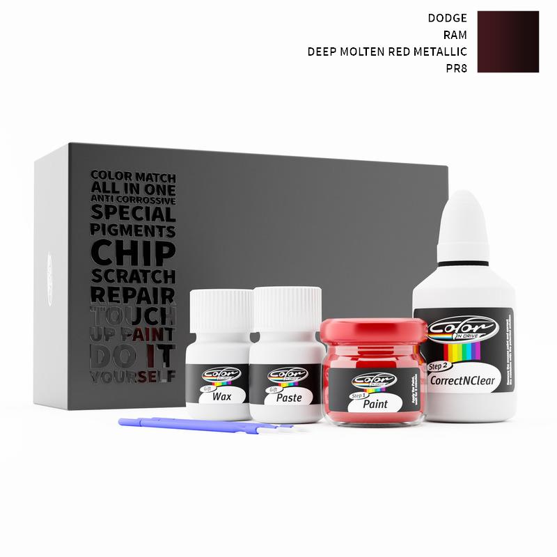 Dodge RAM Deep Molten Red Metallic PR8 Touch Up Paint Kit | Dodge Touch ...