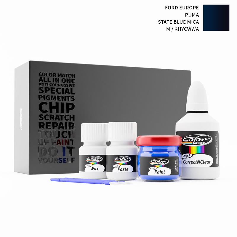 Ford Europe Puma State Blue Mica M / KHYCWWA Touch Up Paint Kit | Ford ...