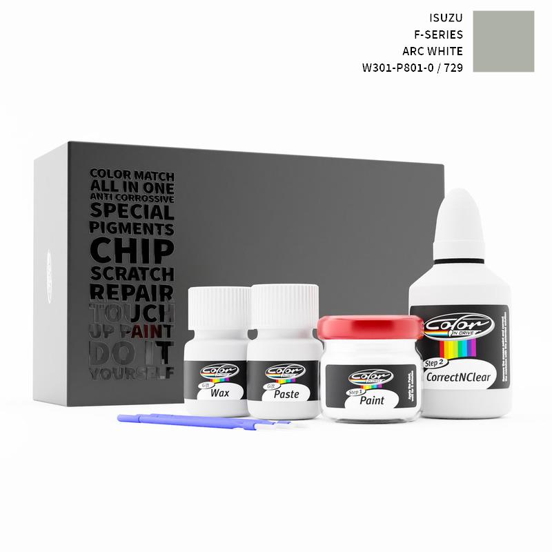 Isuzu F-Series Arc White 729 / W301-P801-0 Touch Up Paint Kit | Isuzu ...