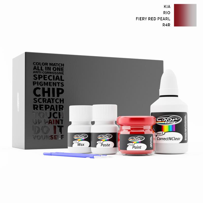 KIA RIO Fiery Red Pearl R4R Touch Up Paint Kit | KIA Touch Up Paint ...
