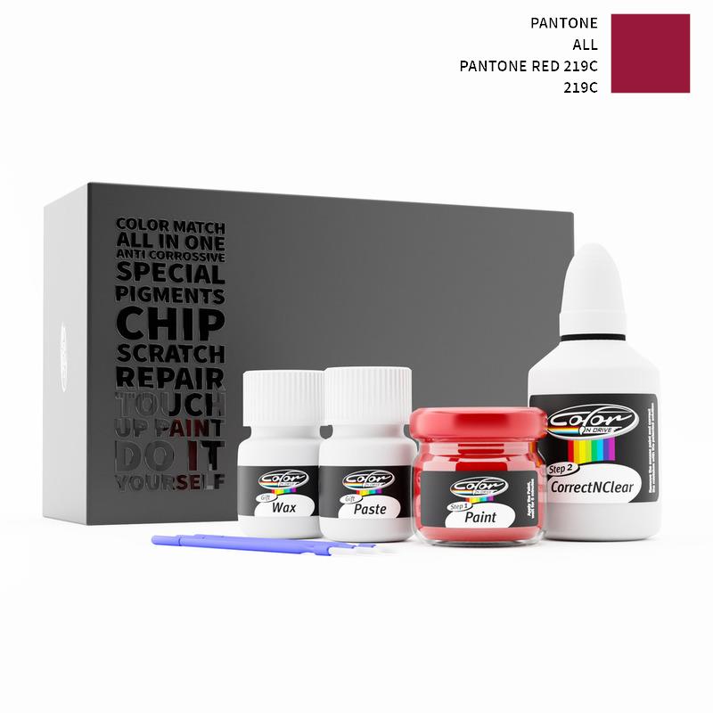 Pantone ALL Pantone Red 219C 219C Touch Up Paint Kit | Pantone Touch Up ...