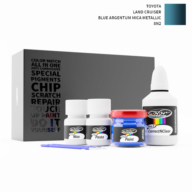 Toyota Land Cruiser Blue Argentum Mica Metallic 8N2 Touch Up Paint Kit ...