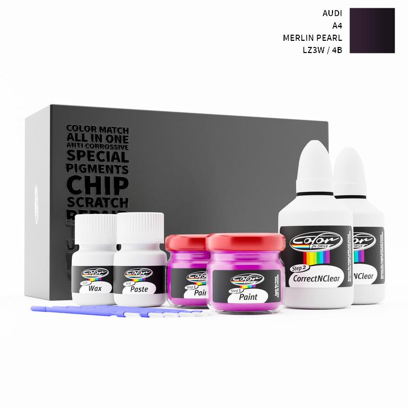 Audi A4 Merlin Pearl LZ3W Touch Up Paint | Audi Touch Up Paint | Color ...