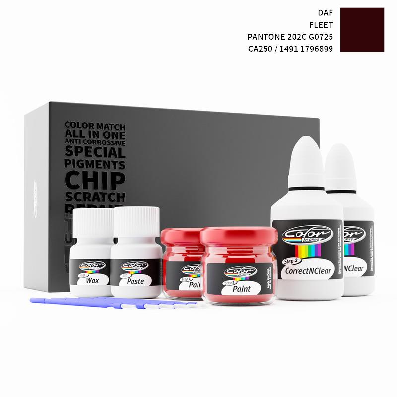 DAF Fleet Pantone 202C G0725 1796899 1491 / CA250 Touch Up Paint Kit ...