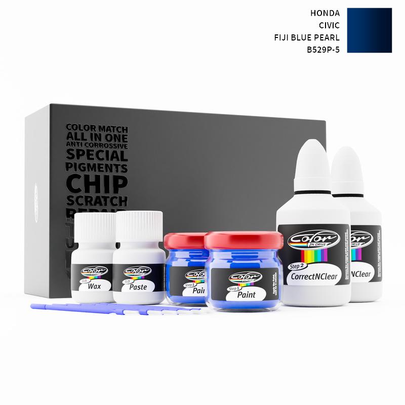 Honda Civic Fiji Blue Pearl B529P-5 Touch Up Paint | Honda Touch Up ...