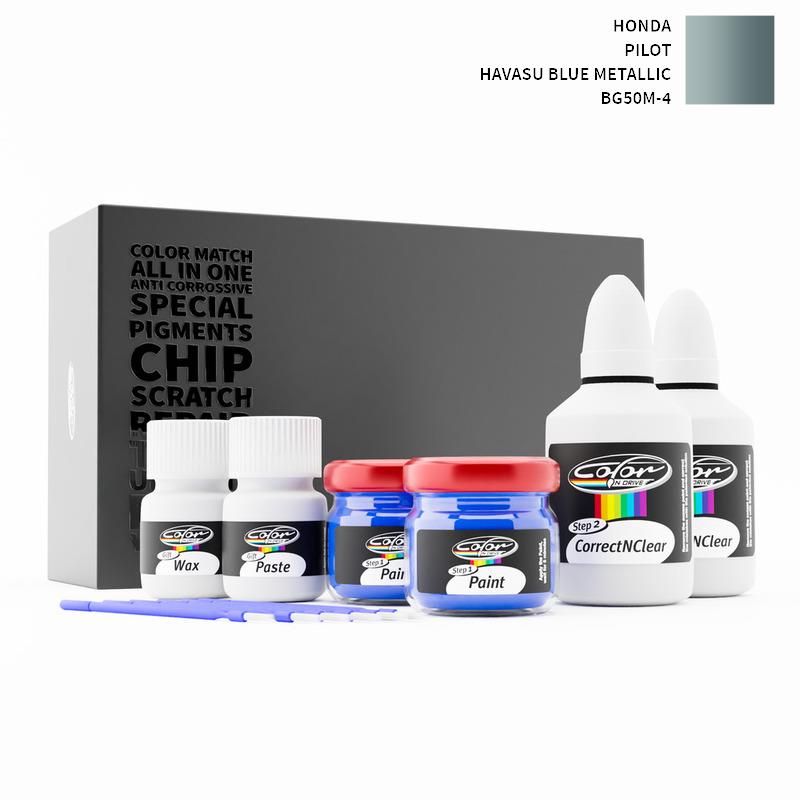Honda Pilot Havasu Blue Metallic BG50M-4 Touch Up Paint Kit | Honda ...