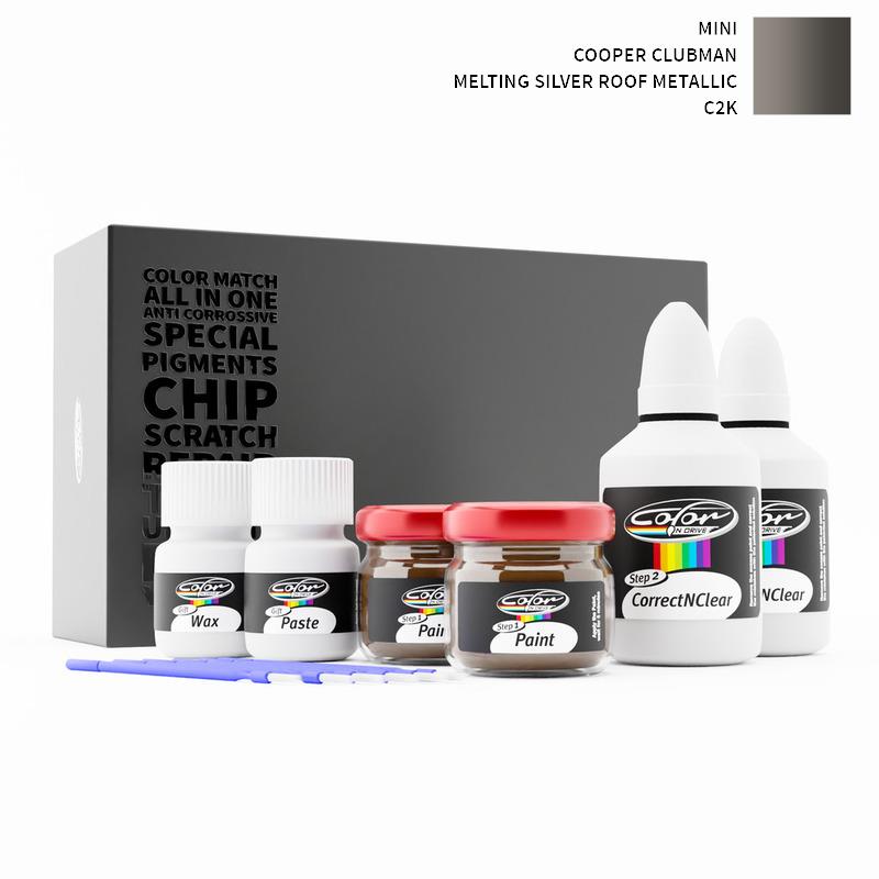 Mini Cooper Clubman Melting Silver Roof Metallic C2K Touch Up Paint Kit ...