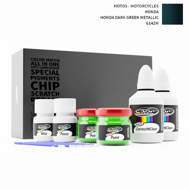 Motos - Motorcycles Honda Honda Dark Green Metallic G142M Touch Up ...