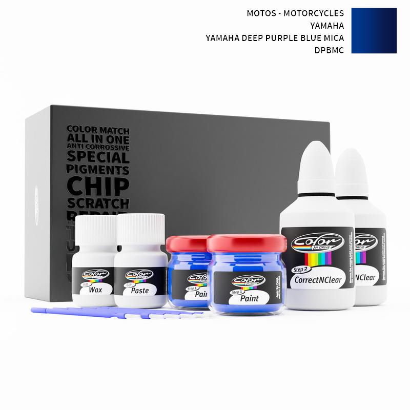 Motos - Motorcycles Yamaha Yamaha Deep Purple Blue Mica DPBMC Touch Up ...