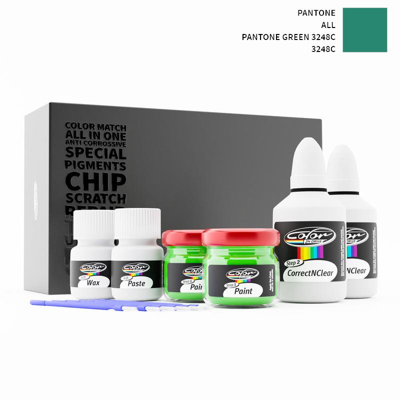 Pantone ALL Pantone Green 3248C 3248C Touch Up Paint Kit | Pantone ...