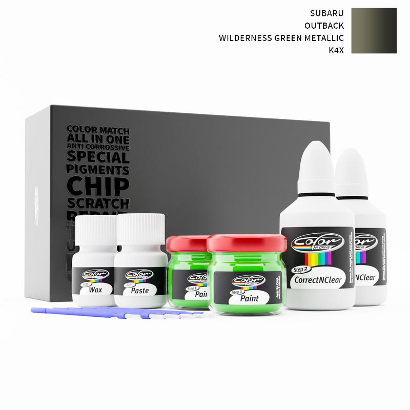 Subaru Outback Wilderness Green Metallic K4X Touch Up Paint Kit ...