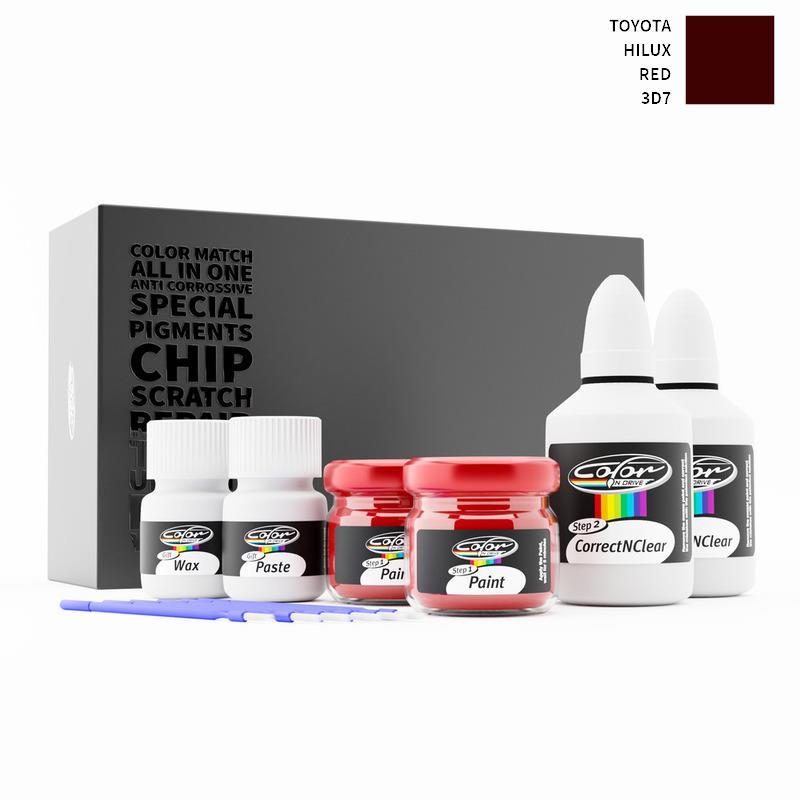 Toyota Hilux Red 3D7 Touch Up Paint Kit | Toyota Touch Up Paint | Color ...