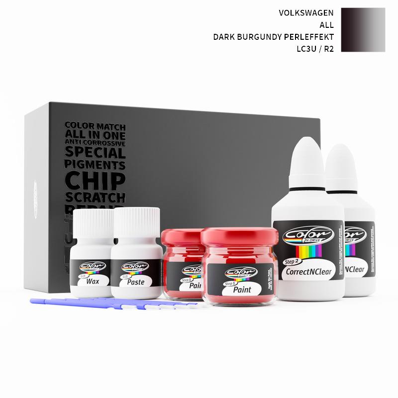 Volkswagen ALL Dark Burgundy Perleffekt LC3U Touch Up Paint ...