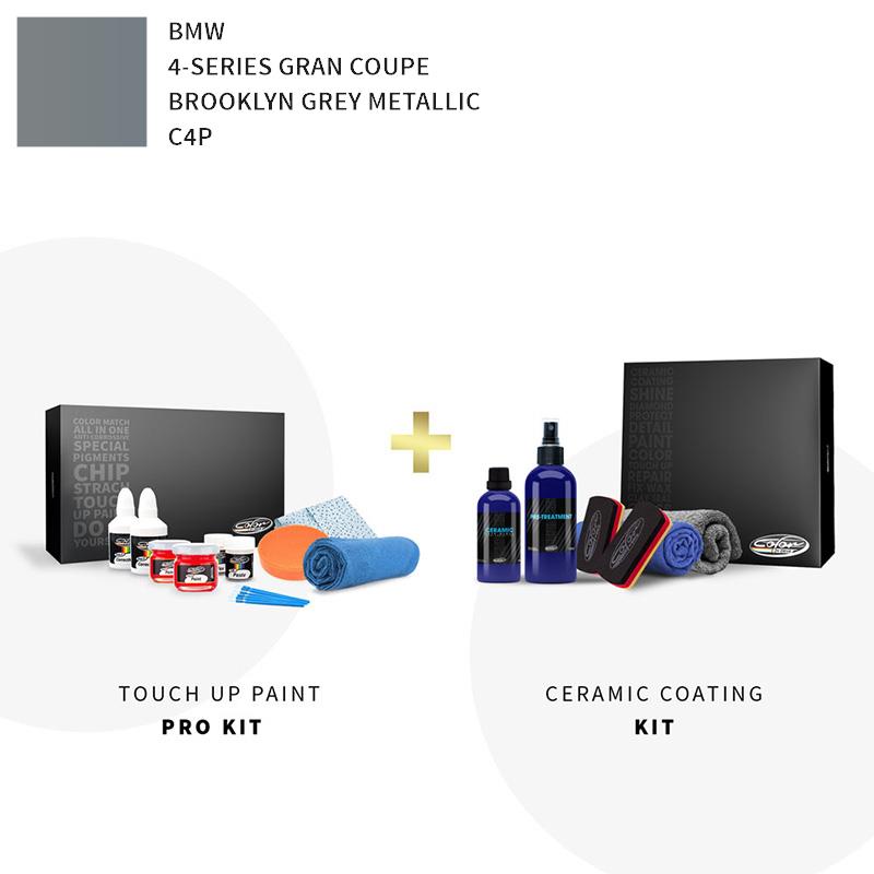 BMW 4-Series Gran Coupe Brooklyn Grey Metallic C4P Touch Up Paint Kit ...