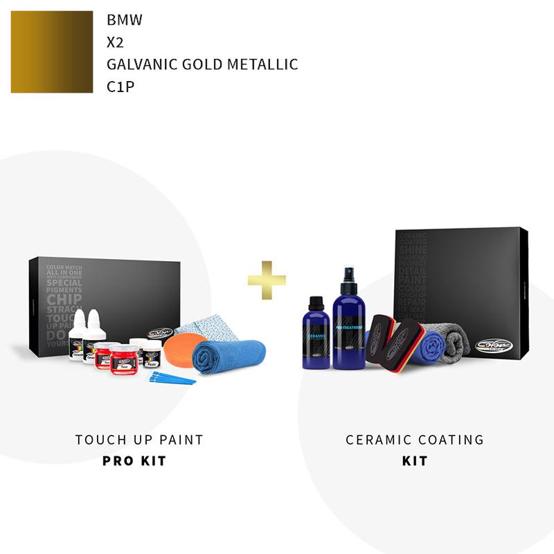 BMW X2 Galvanic Gold Metallic C1P Touch Up Paint Kit | BMW Touch Up ...