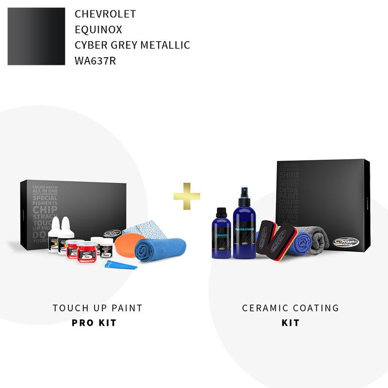 Chevrolet Equinox Cyber Grey Metallic WA637R Touch Up Paint Kit ...