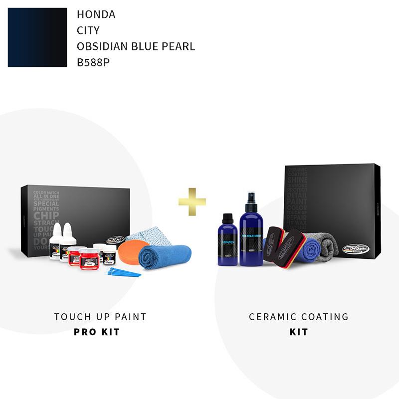 Honda City Obsidian Blue Pearl B588P Touch Up Paint Kit | Honda Touch ...