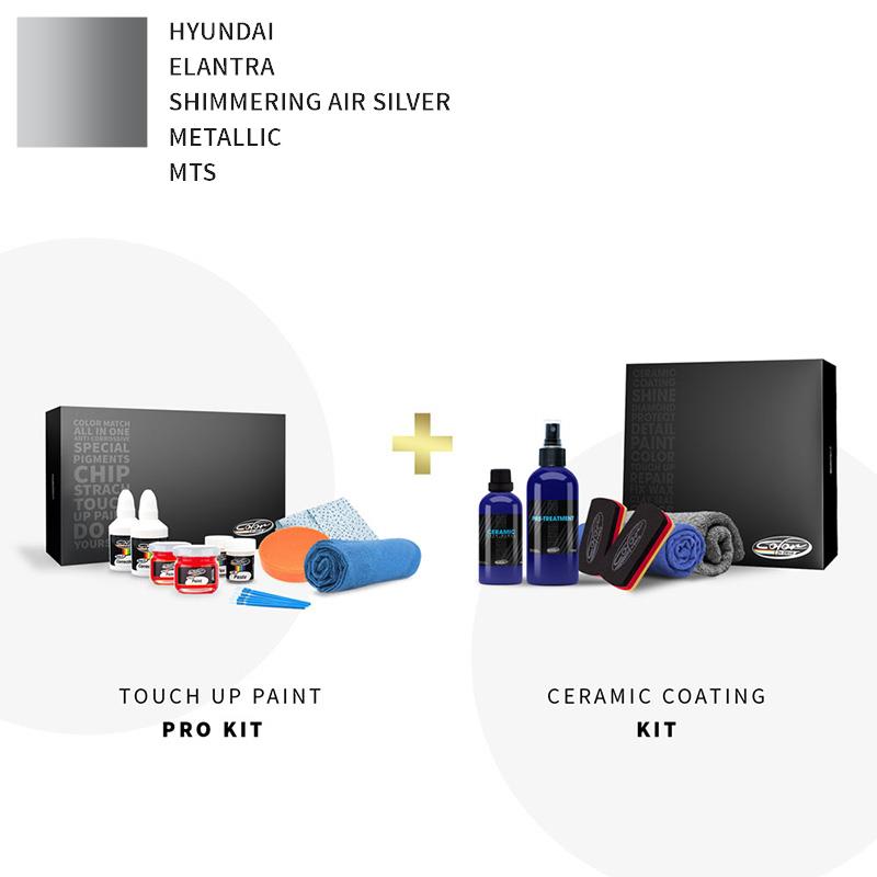 Hyundai Elantra Shimmering Air Silver Metallic MTS Touch Up Paint Kit ...