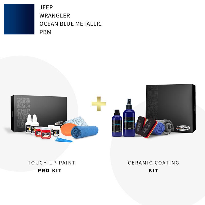 Jeep Wrangler Ocean Blue Metallic PBM Touch Up Paint Kit | Jeep Touch ...