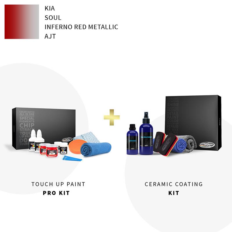 KIA Soul Inferno Red Metallic AJT Touch Up Paint Kit | KIA Touch Up ...