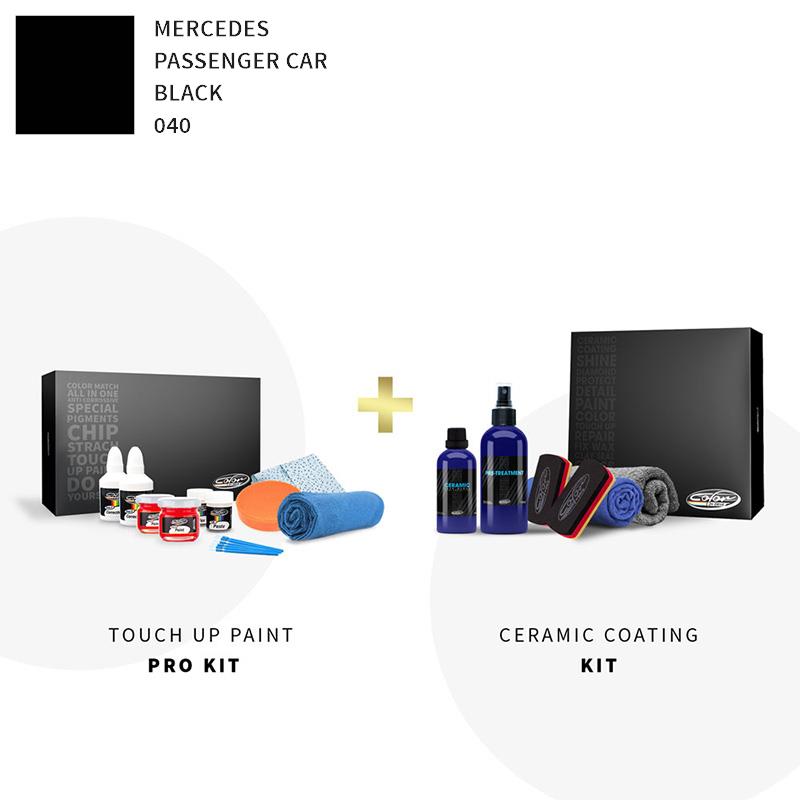 Mercedes Passenger Car Black 040 Touch Up Paint Kit | Mercedes Touch Up ...