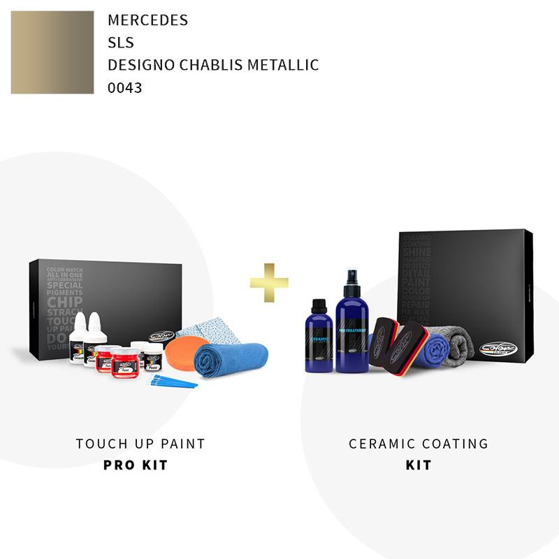 Mercedes SLS Designo Chablis Metallic 0043 Touch Up Paint Kit ...