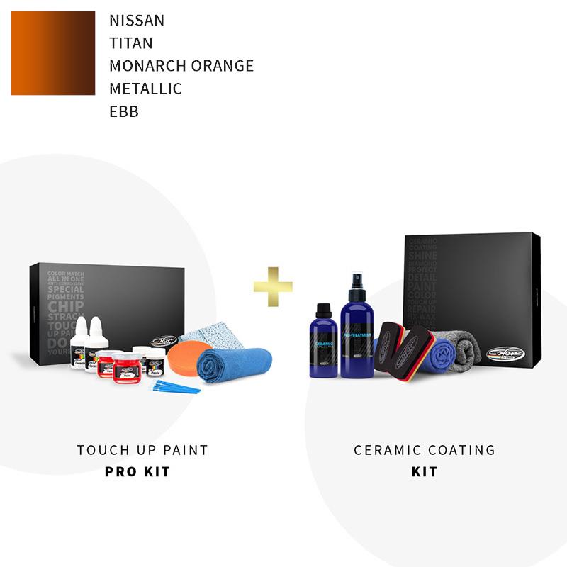 Nissan Titan Monarch Orange Metallic EBB Touch Up Paint Kit | Nissan ...