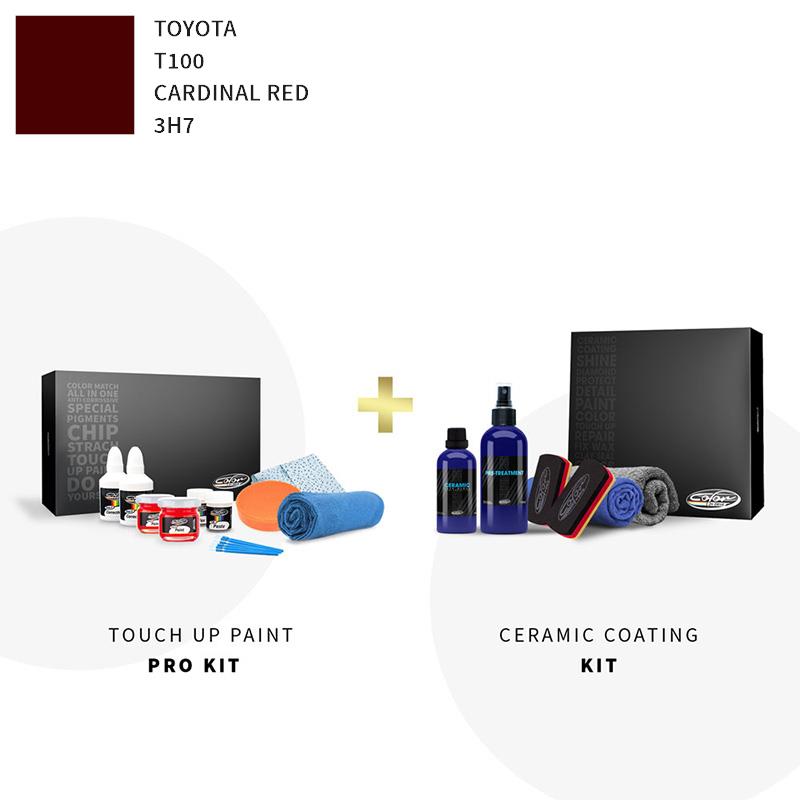 Toyota T100 Cardinal Red 3H7 Touch Up Paint Kit | Toyota Touch Up Paint ...