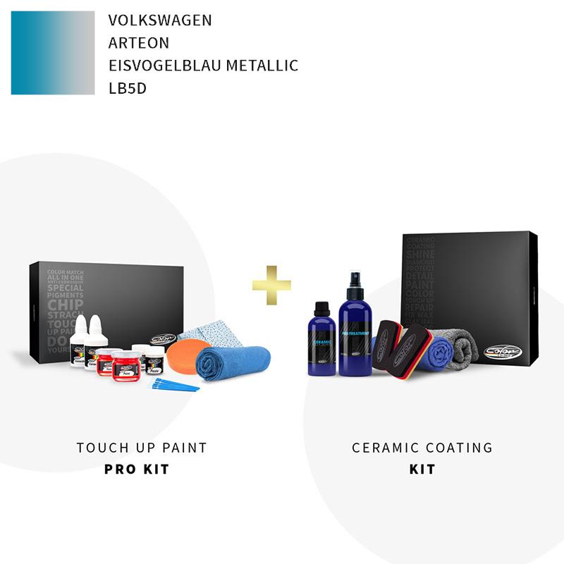 Volkswagen Arteon Eisvogelblau Metallic LB5D Touch Up Paint Kit ...