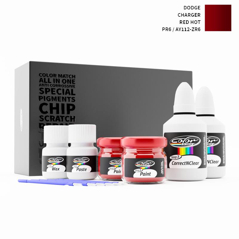Dodge Charger Red Hot PR6 / AY112-ZR6 Stylo Retouche Peinture | Color N ...