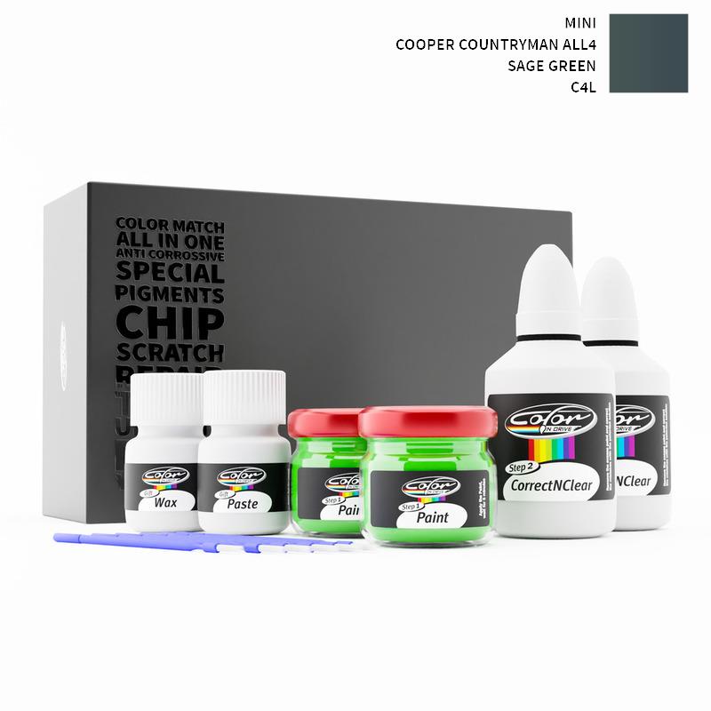 Mini Cooper Countryman All4 Sage Green C4L Stylo Retouche Peinture ...