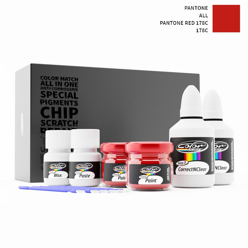 Pantone ALL Pantone Red 178C 178C Stylo Retouche Peinture | Color N Drive