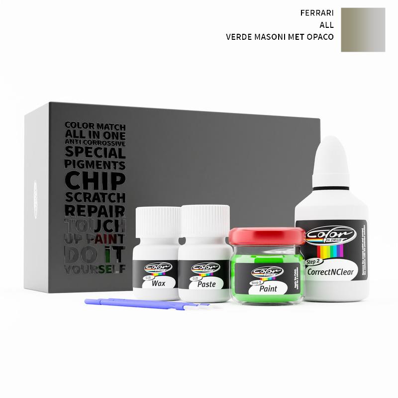Ferrari ALL Verde Masoni Met Opaco NO-CODE Touch Up Paint | Ferrari ...