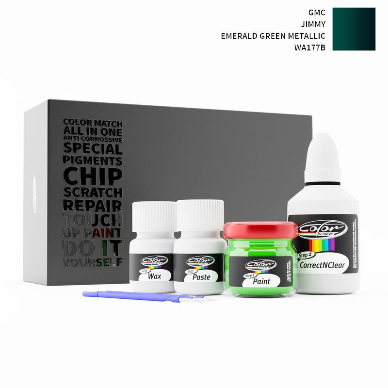 GMC Jimmy Emerald Green Metallic WA177B Touch Up Paint Kit | GMC Touch ...