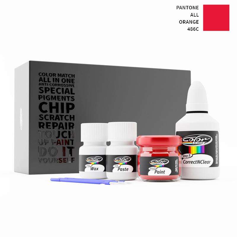 Pantone ALL Orange 486C Touch Up Paint Kit | Pantone Touch Up Paint ...