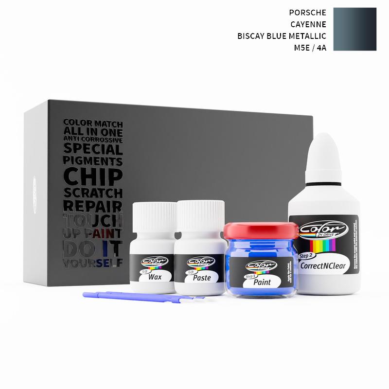 Porsche Cayenne Biscay Blue Metallic M5E / 4A Touch Up Paint Kit ...