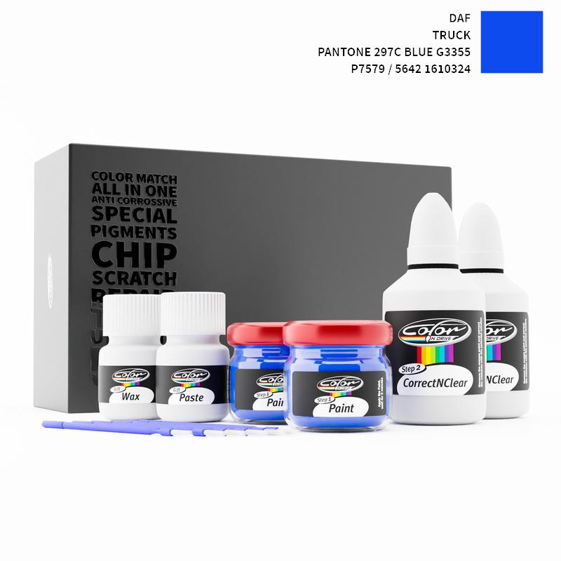 DAF Truck Pantone 297C Blue G3355 1610324 5642 / P7579 Touch Up Paint ...