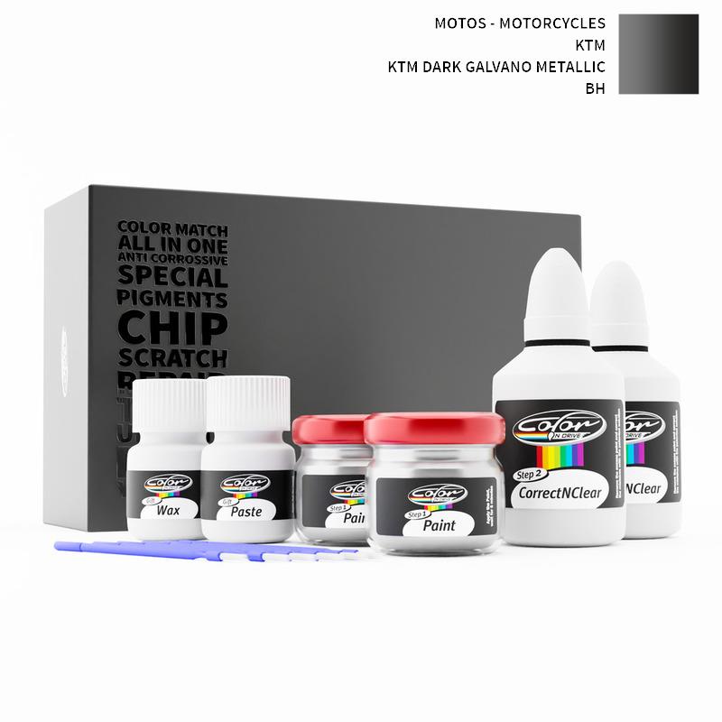 Motos - Motorcycles KTM Ktm Dark Galvano Metallic BH Touch Up Paint Kit ...