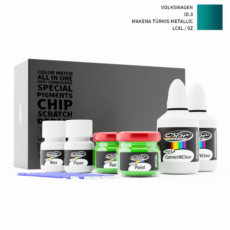 Volkswagen Id.3 Makena Türkis Metallic LC6L / 0Z Touch Up Paint Kit ...
