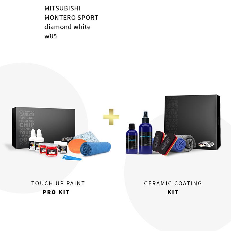 Mitsubishi Montero Sport Diamond White W85 Touch Up Paint Kit ...