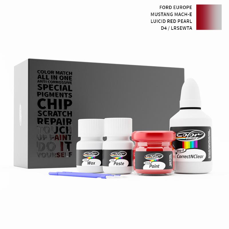 Ford Europe Mustang Mach-E Luicid Red Pearl D4 / LRSEWTA Touch Up Paint ...